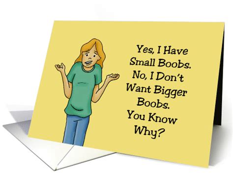 Humorous Friendship Yes I Have Small Boobs I Dont Want 1764472