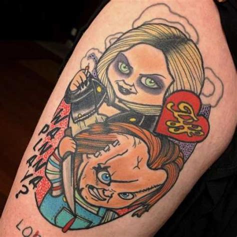 19 Chucky Tattoo Ideas Embrace Fear With Playful Horror Ink