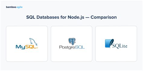 What Is The Best Database For Node Js [2023 Update] Bamboo Agile