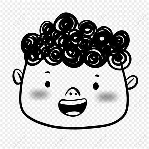 만화 일러스트 가족 아바타 얼굴 사진 파마캐릭터아름다운 Png 일러스트 무료 다운로드 Lovepik