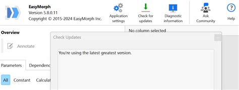 Error In Easymorph When Running Iterate Support Easymorph