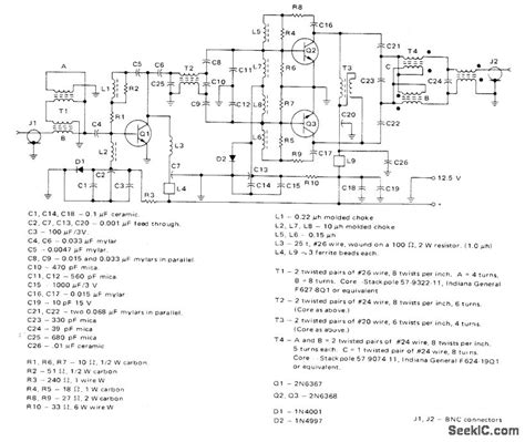 80 W Linear For Mobile Ssb Basic Circuit Circuit Diagram