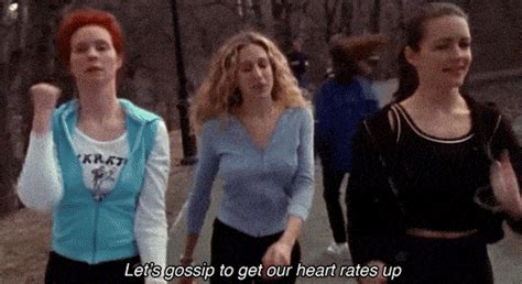 Sex And The City Gif Gossip For Heartrates Tell Tale Tv