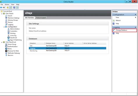 Citrix Xendesktop 7 Database Optimizations And Maintenance Apps