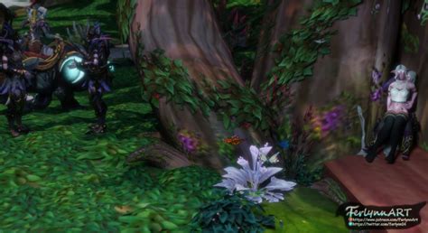 Rule 34 3d Anal Sex Closed Mouth Darnassus Druid Warcraft Dryarae Female Ferlynn Futa On