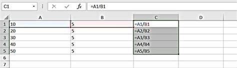 How To Divide In Excel Excel Hippo