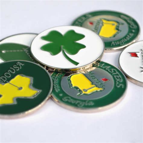 Custom Magnetic Ball Markers Perfect For Golf Accessories