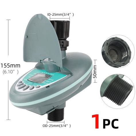 Badu Bg Brasmoyu 12 вида Градински таймер за вода Lcd контролер за поливане напояване дъжд
