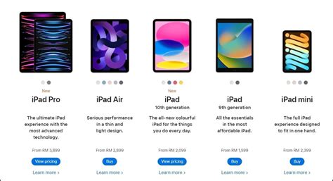 Apple Increases Price Of IPad Devices In Various Markets Including Malaysia