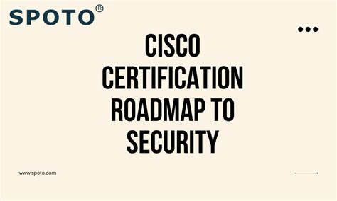 Cisco Certification Roadmap To Security