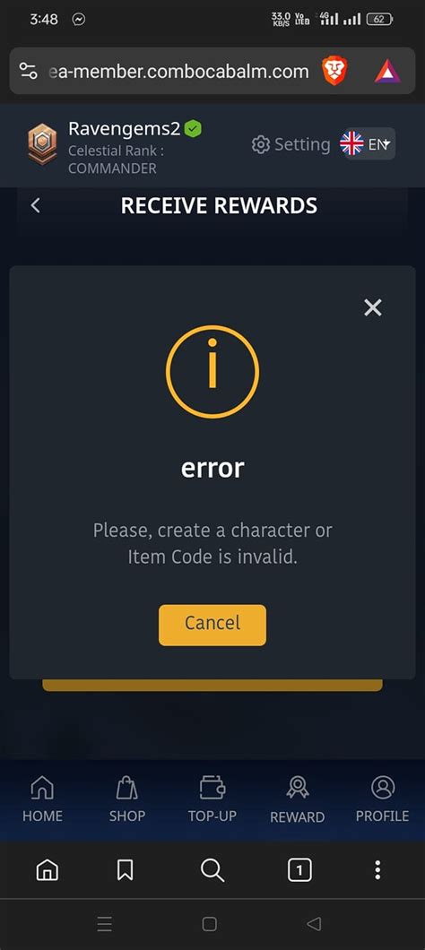 ⭐ Week 3 Of The Special Code Cabal Infinite Combo En