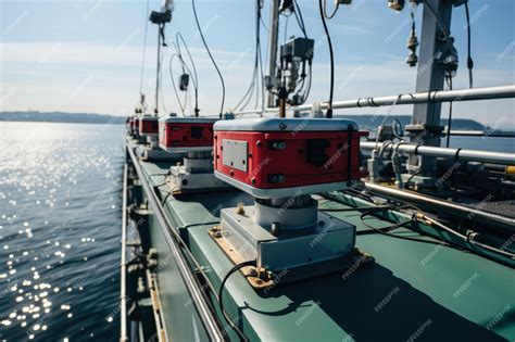 Premium Ai Image Aipowered Ocean Monitoring System