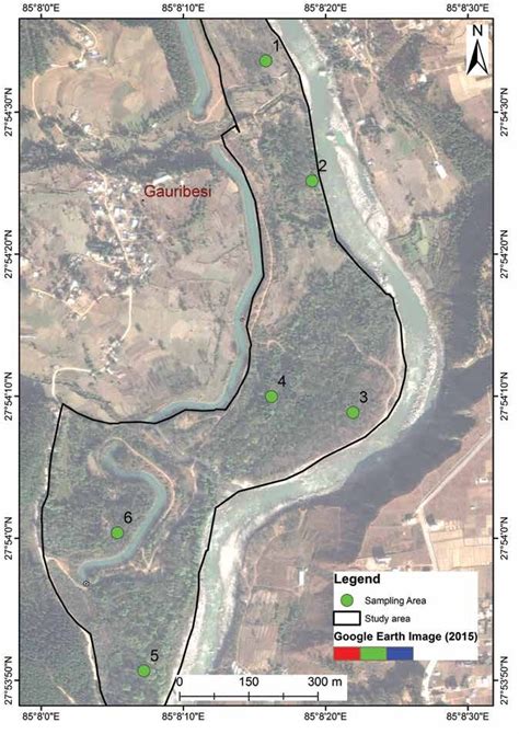Sample Plot Locations In Delineated Boundary Download Scientific Diagram