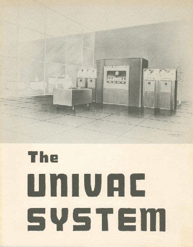 The Univac System Computer History Digital History Computer Humor