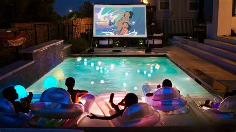 Dive In Movie Night Glow In The Dark Pool Party In 2025 Pool