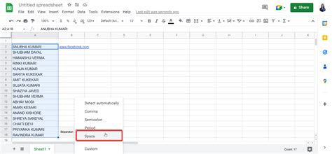 Split Text To Columns In Google Sheets Split Data To Columns Electronicshub