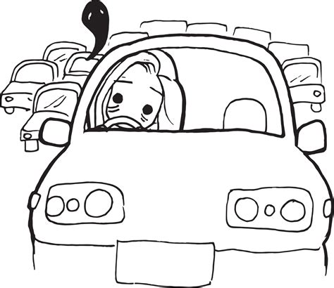 Office Girl Cartoon Doodle Kawaii Anime Coloring Page Cute Illustration