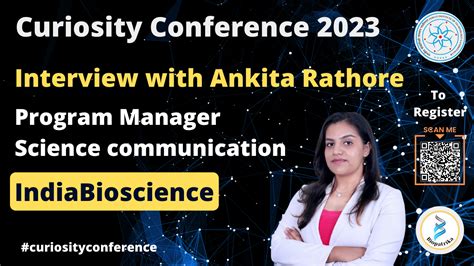 Interview With Ankita Rathore Program Manager Scicomm