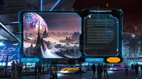 Element Space Ui Design Unoficial Test Behance