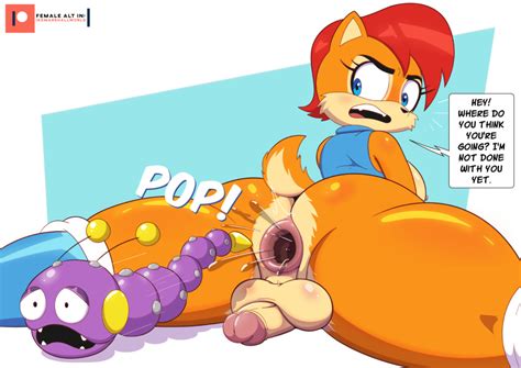 Rule 34 After Anal After Sex Anal Fluids Anthro Anus Archie Comics Ass Badnik Balls Blue Eyes