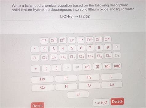 solved write the balanced net ionic equation for the