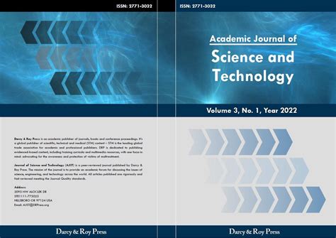 Academic Journal Of Science And Technology Ajst Issn 2771 3032 知乎