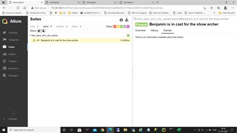 With Pytest Rerunfailures Reruns Are Not Recognized Issue Allure Framework Allure