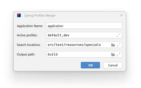 Spring Profiles Merger Intellij Ides Plugin Marketplace