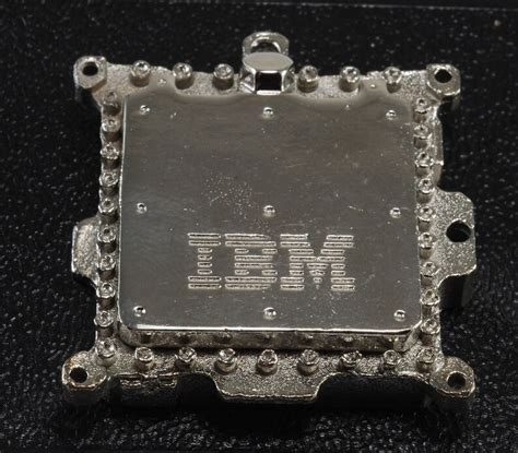 Ibm Circuit Board Chip Metal 2 Two Tone Pendant Charm Steam Etsy
