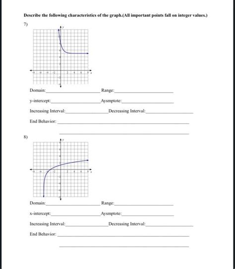 Solved Rewrite Each Equation In Exponential Form 1 Log694