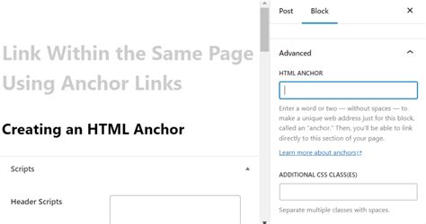 Link Within The Same Page Using Anchor Links Delos Inc