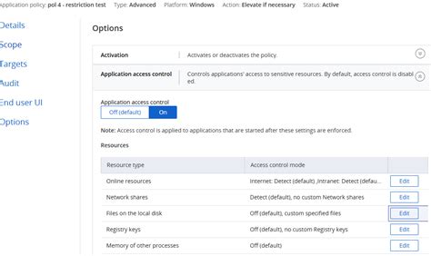 Epm How To Read Logs Related To Restricted Access Events And Policies