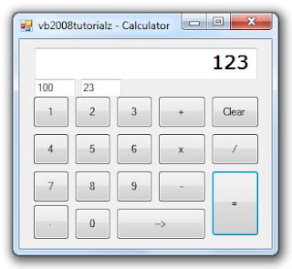 Visual Basic Tutorials Making A Calculator On Visual Basic