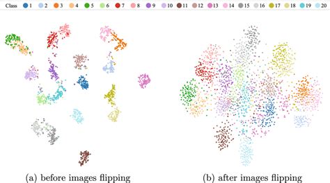 the t sne visualization of hash codes before and after all images