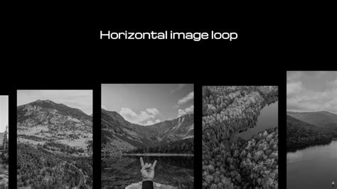 Horizontal Image Loop Horizontal Image Loop