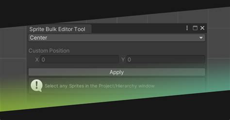 Sprite Bulk Editor Sprite Management Unity Asset Store