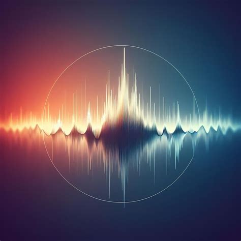 Waveform Illustration Premium Ai Generated Image
