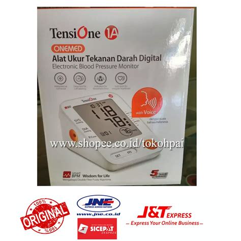 Jual Tensi Digital One Med Plus Suara Otomatis Tensimeter Digital Onemed Shopee Indonesia