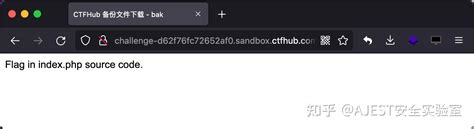 [ctfhub] 技能树 web 信息泄露 备份文件下载 bak 文件 知乎