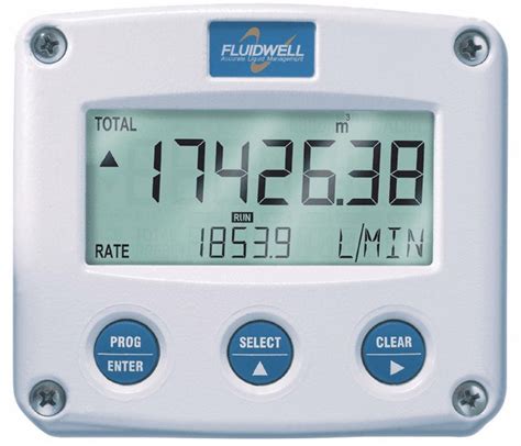Flow Rate Totalizer Pulse Input With Vdc Supply From Cole Parmer
