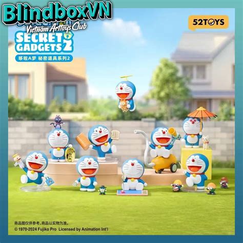 Doraemon Secret Gadgets Series Version 2 Blindbox 52toys