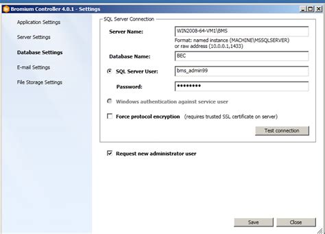 Creating A New Controller Administrator User