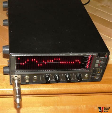 AudioControl SA A Real Time Spectrum Analyzer RTA Photo US Audio Mart