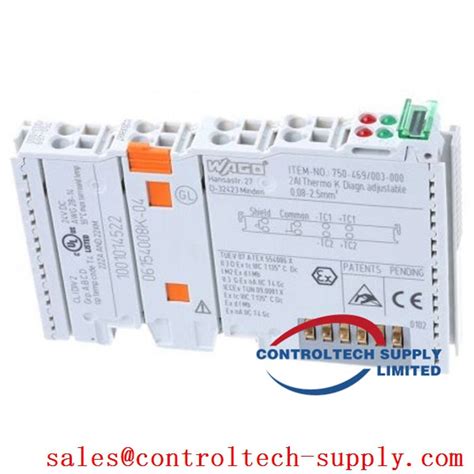 Wago 750 483 Analog Input Module In Stock Controltech Supply Limited