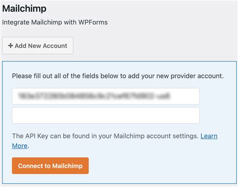 Mailchimp Addon