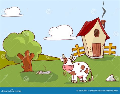 Carbon Cycle Stock Vector Illustration Of Education 53792901