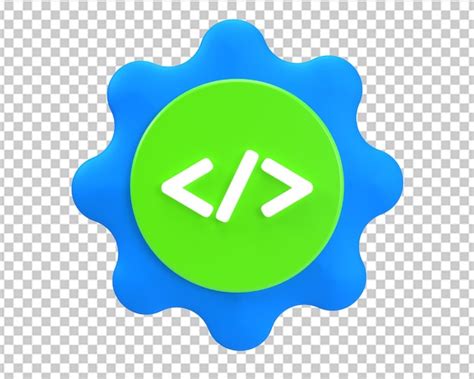 Premium Psd Html Sign 3d Render