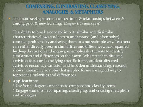ppt marzano s nine instructional strategies for learning powerpoint