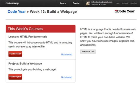 Codeacademy Fundamentos Html Y Css Criterion