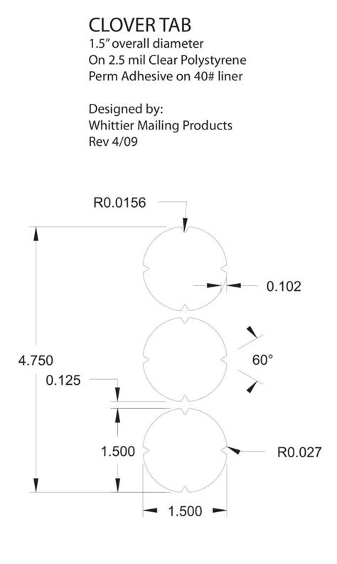 Clover Tabs Whittier Mailing Products